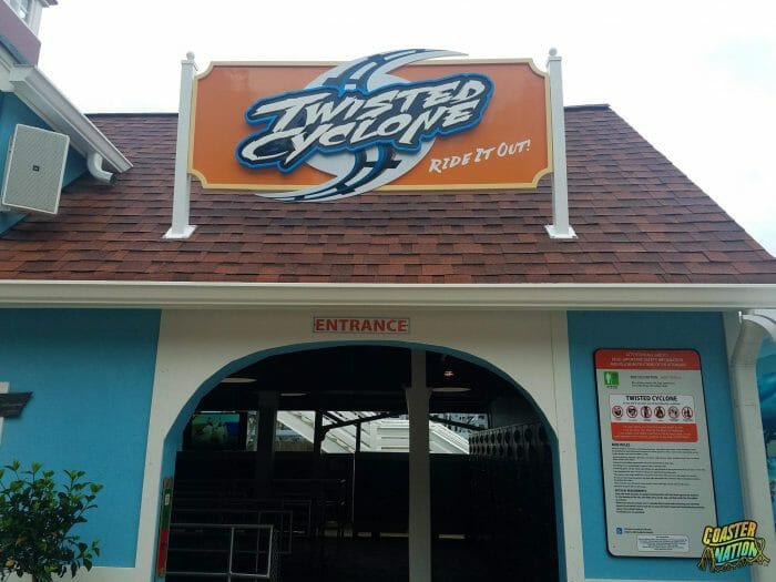 Video: Twisted Cyclone First Rides At Six Flags Over Georgia - Coaster ...